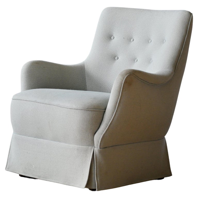 Peter Hvidt Orla Molgaard Classic Danish 1950s Lounge Chair For Sale at ...