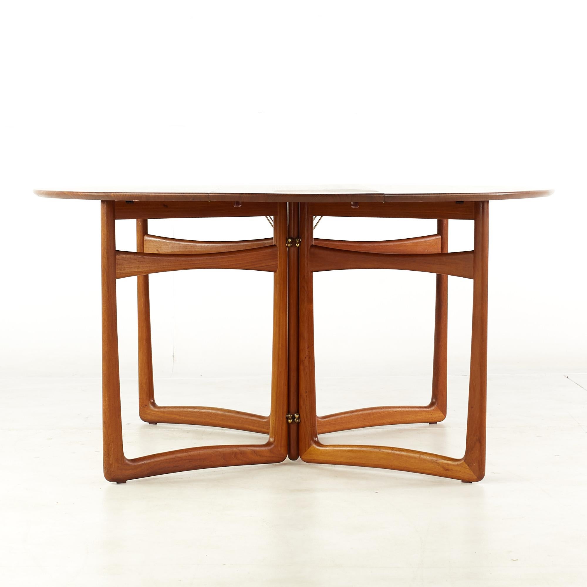 Peter Hvidt Orla Molgaard Nielsen France and Son MCM Teak Drop Leaf ...