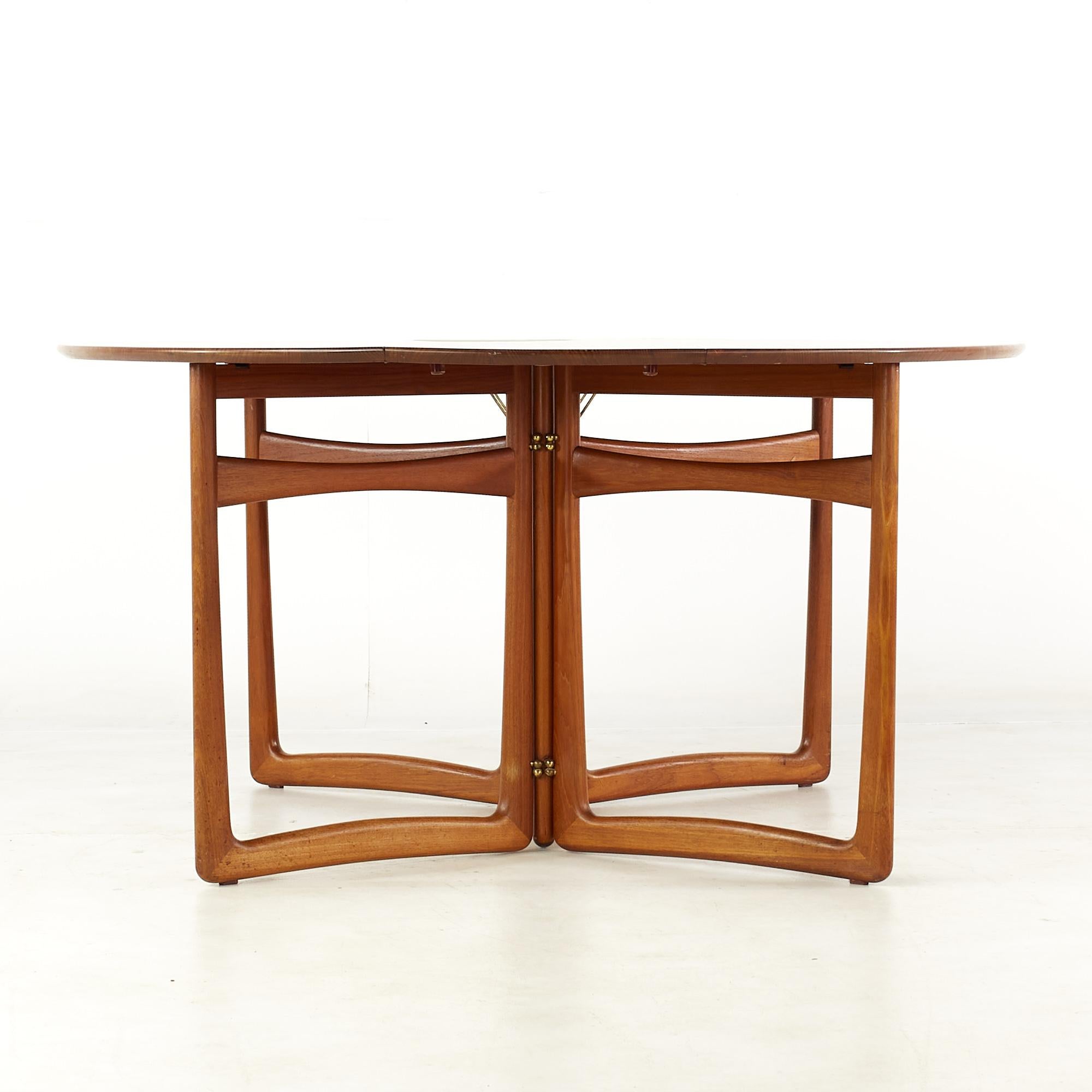 Peter Hvidt Orla Molgaard Nielsen France and Son MCM Teak Drop Leaf ...