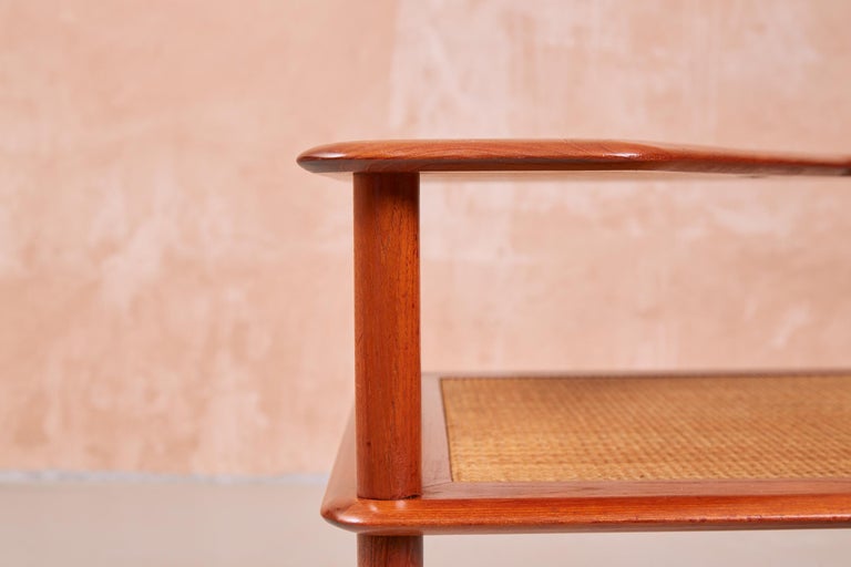 Peter Hvidt and Orla Moregaard Teak Minerva Corner Table for France and ...