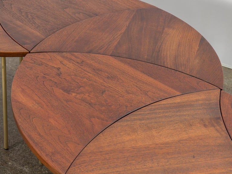 Peter Hvidt "Pinwheel" Tables For Sale at 1stDibs