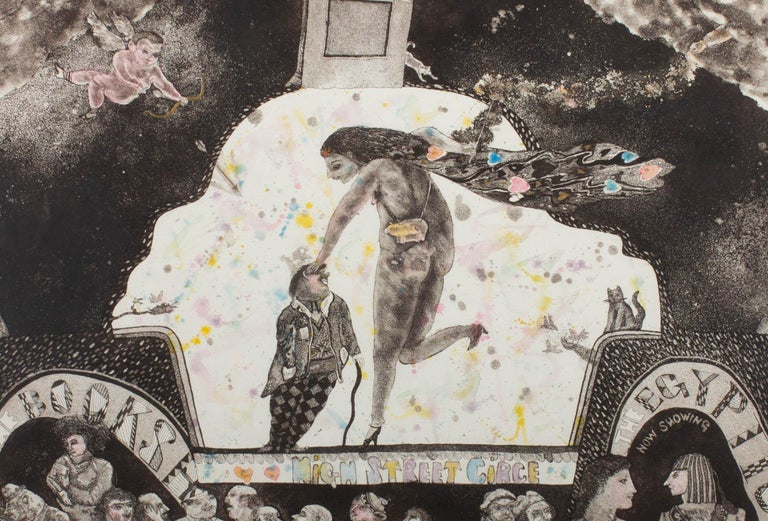 Peter Jaques - Peter Jaques - 1982 Etching, High St Circe For Sale at ...