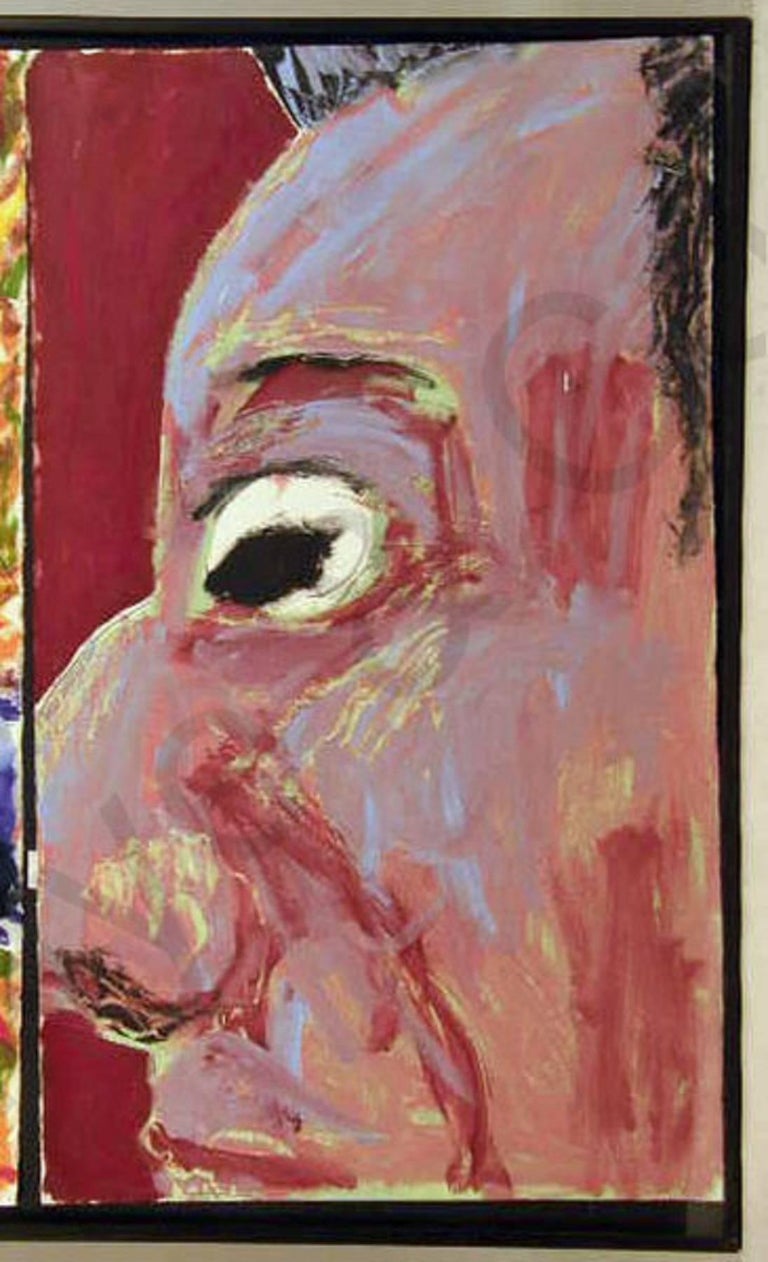Peter Julian - UNTITLED, 1981 DIPTYCH Neo Expressionist Figures Peter ...