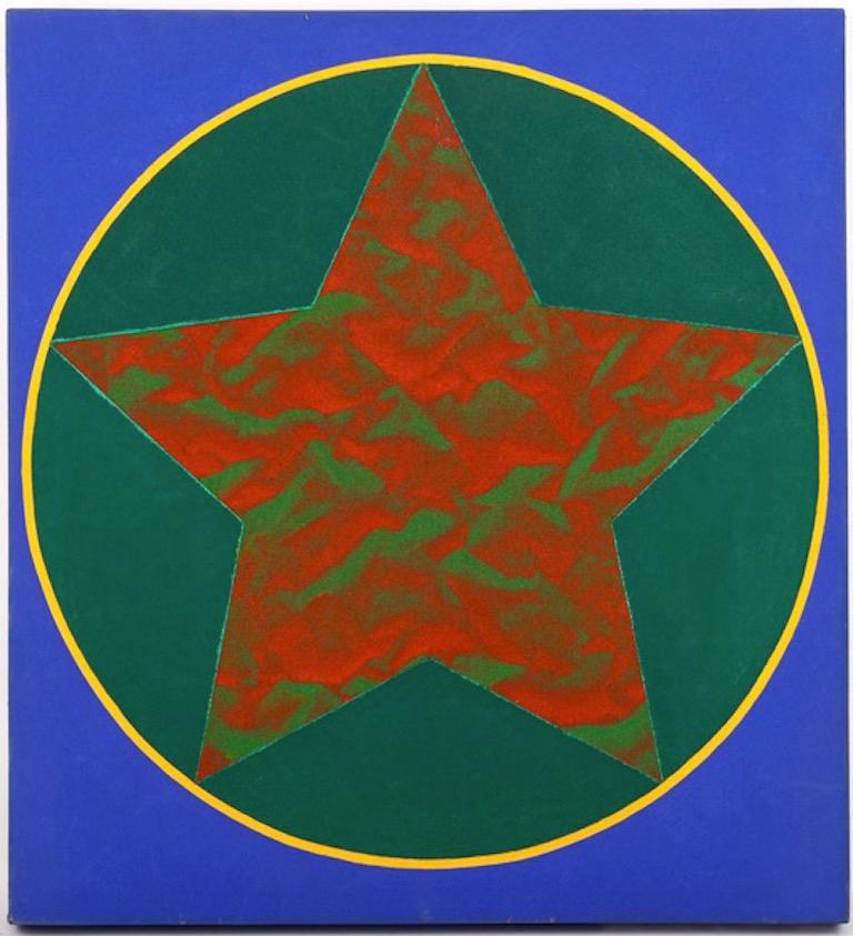 Peter Kallhof - Russian Icon, large painting on canvas For Sale at 1stDibs