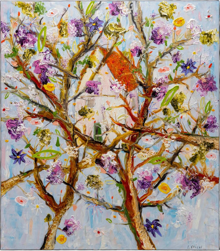 Peter Keizer - "Mijn huis ruikt naar verf", painting by Peter Keizer ...