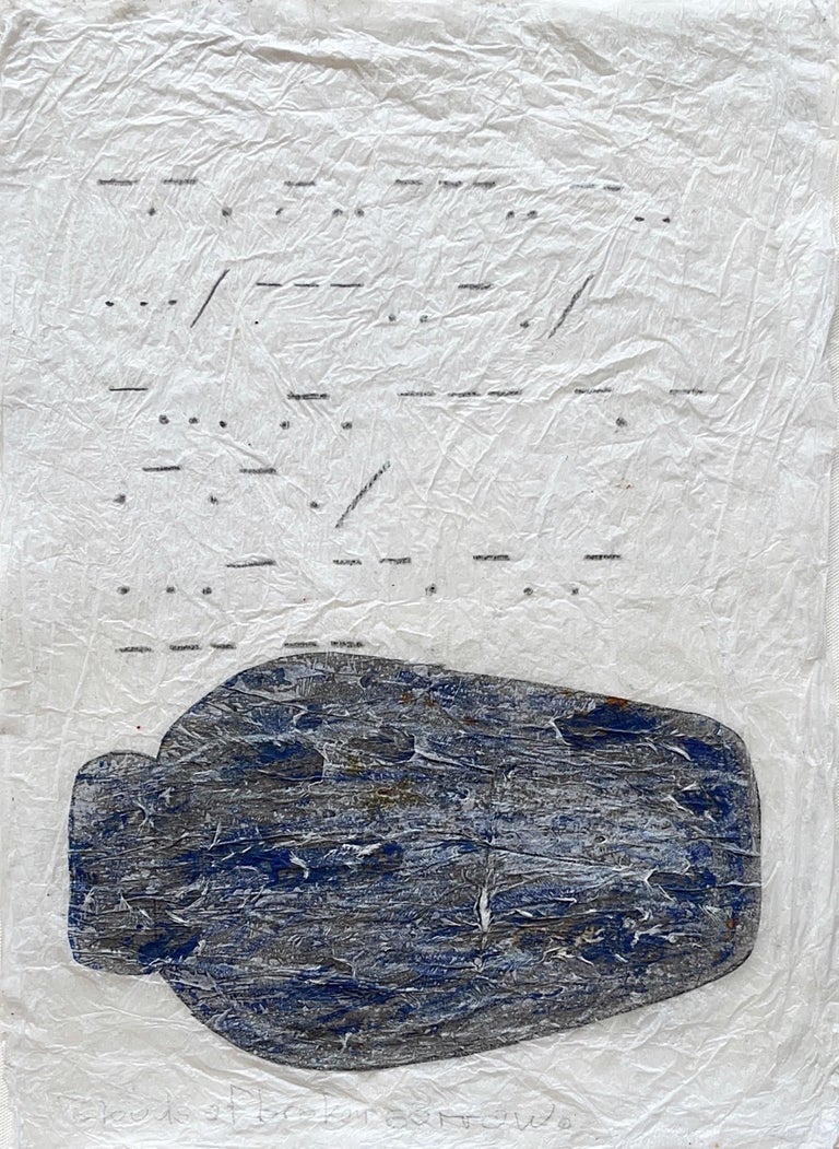 Peter Kramer - "365 Vessels", Mixed technique on tissue white paper ...