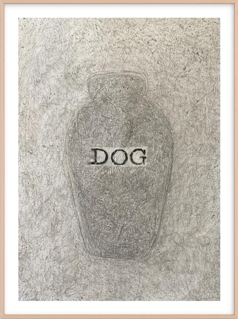 Peter Kramer - "365 Vessels", Mixed technique on tissue white paper ...