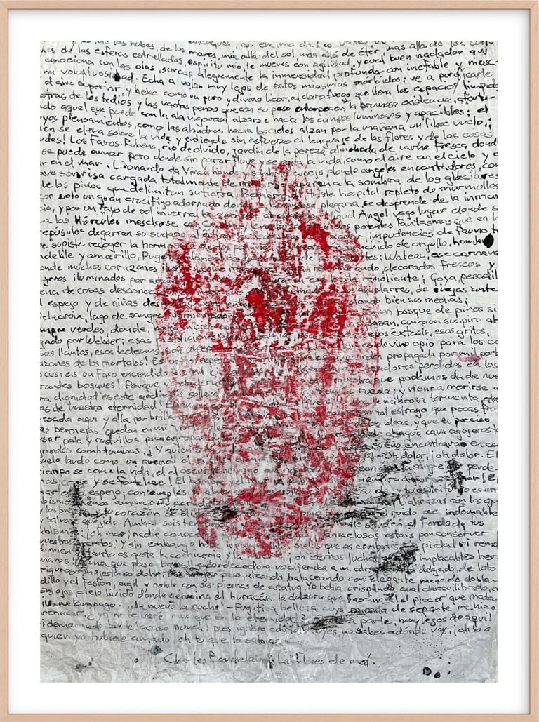 Peter Kramer - "365 Vessels", Mixed technique on tissue white paper ...