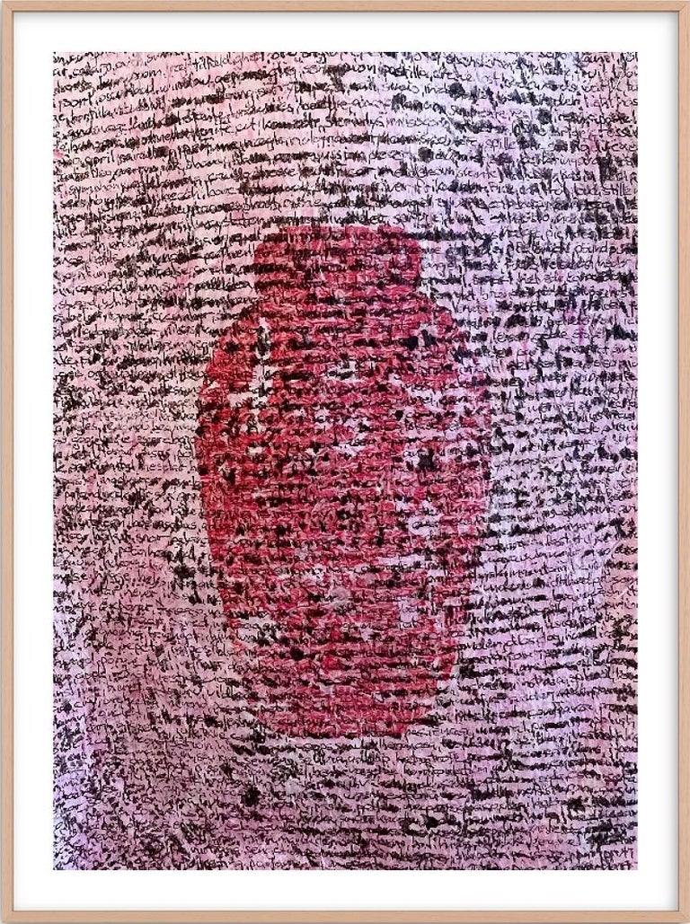 Peter Kramer - "365 Vessels", Mixed technique on tissue white paper ...