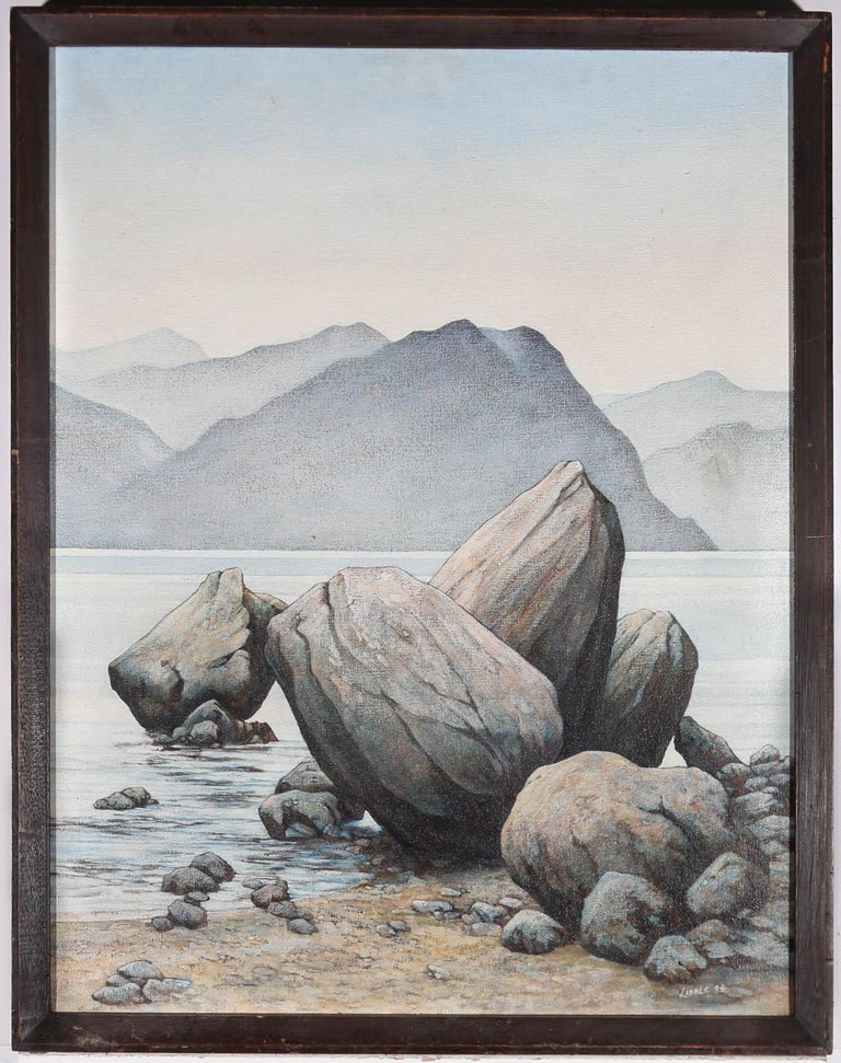 Peter Liddle - Peter Liddle (b.1940) - 1985 Oil, Spring Morning ...