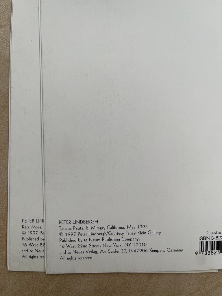 Peter Lindbergh, Portraits 'Cards and Envelopes', 1997 For Sale at 1stDibs