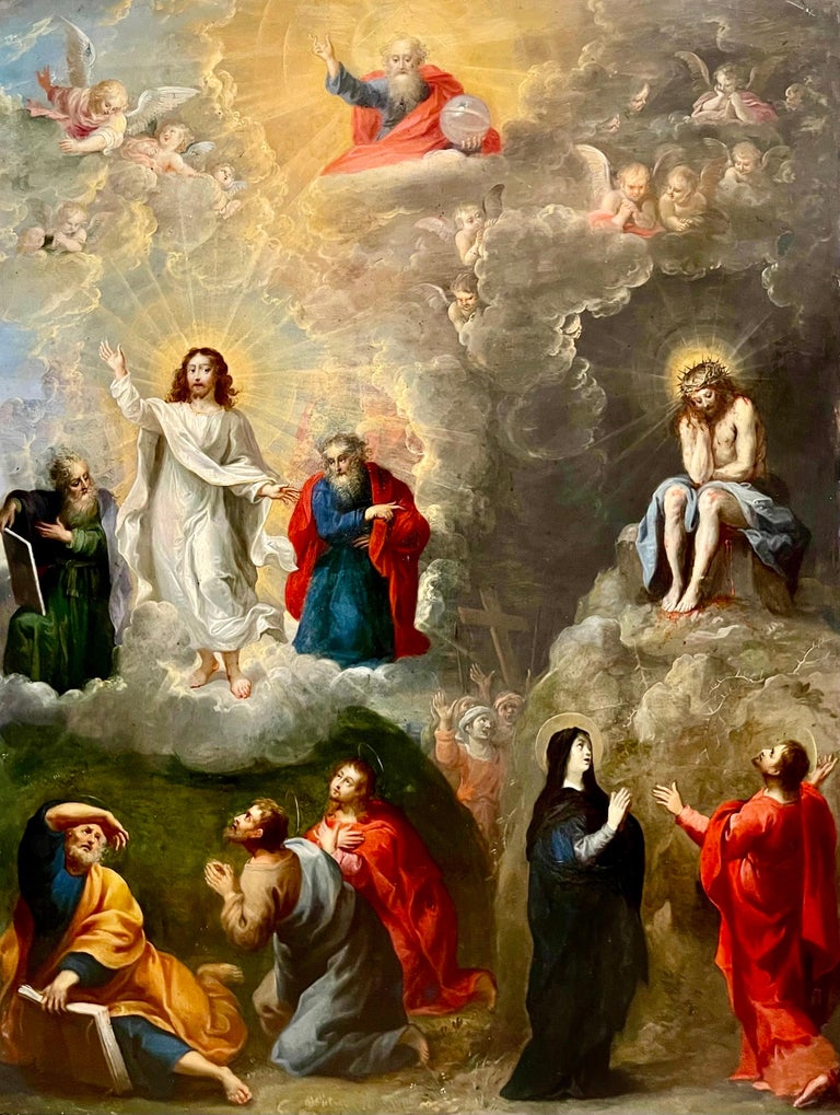 17th century religious Flemish old master - The life of Christ - God ...