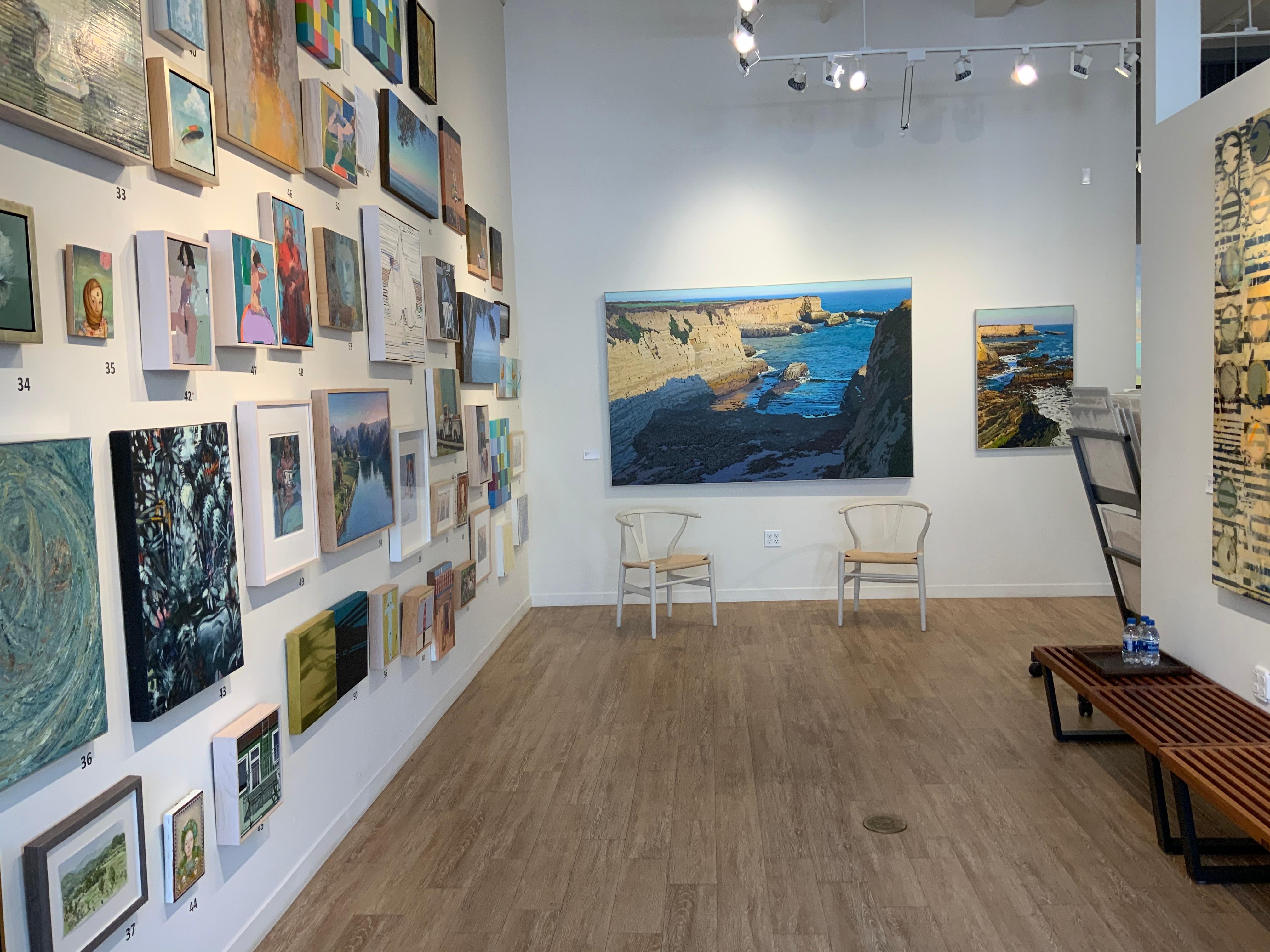 Peter Loftus - Bluffs at Wilder / realist nature 52x80 in. oil on ...