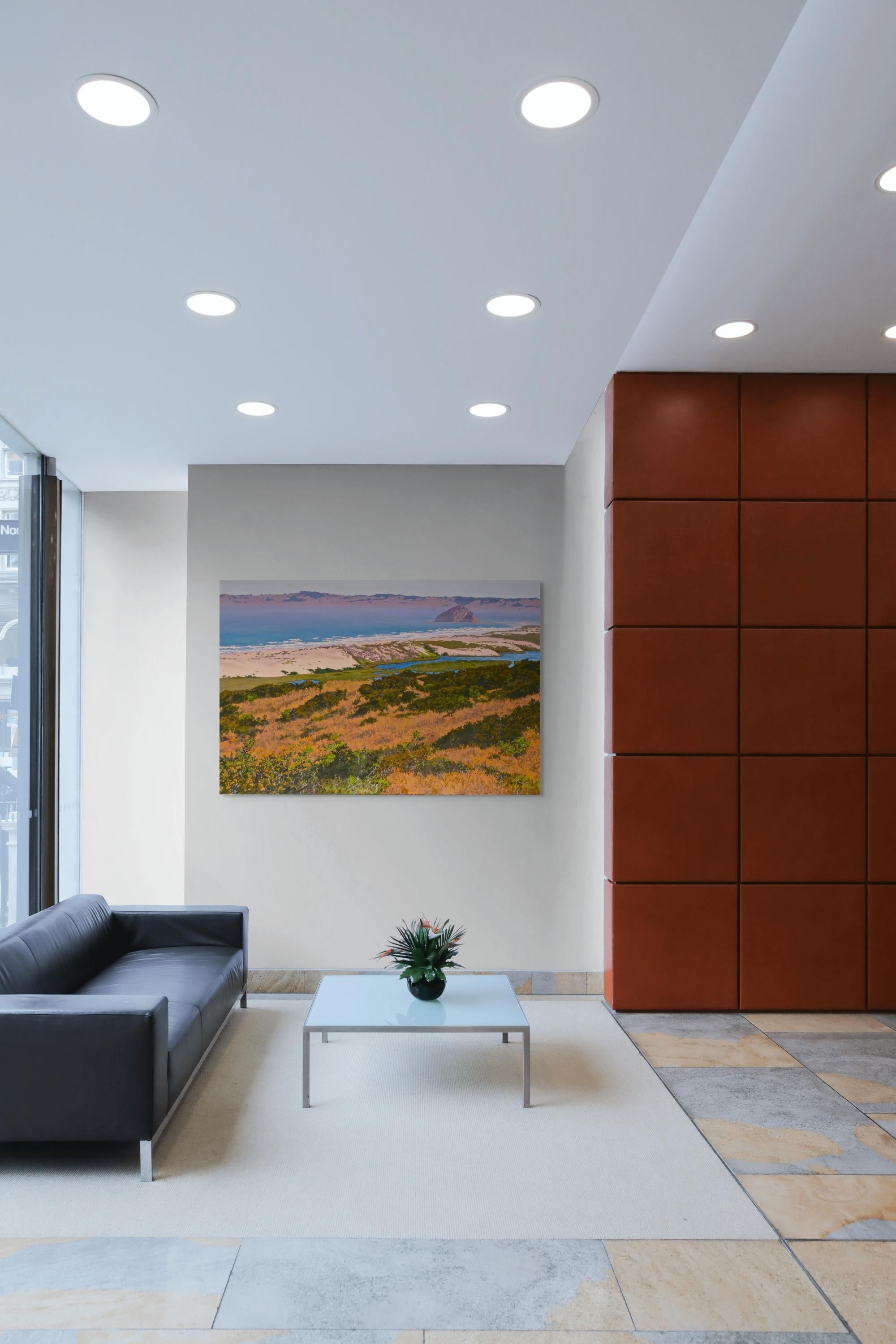 Peter Loftus - Dunes at Morro Bay / 44 x 66 in. oil on canvas nature ...