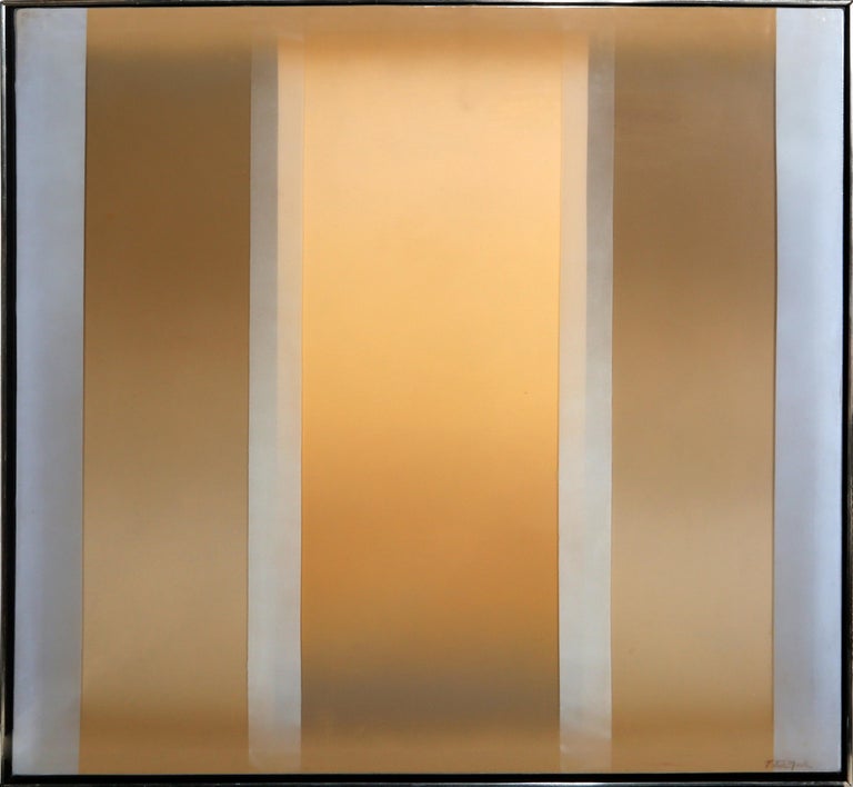 Peter Mack - Stripes One, Abstract Painting by Peter Mack For Sale at ...