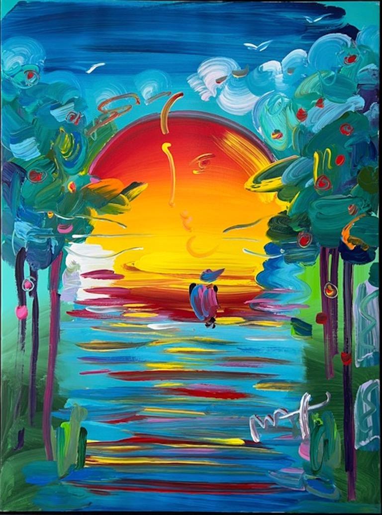 Peter Max Paintings - 81 For Sale at 1stDibs | max art, max painter ...