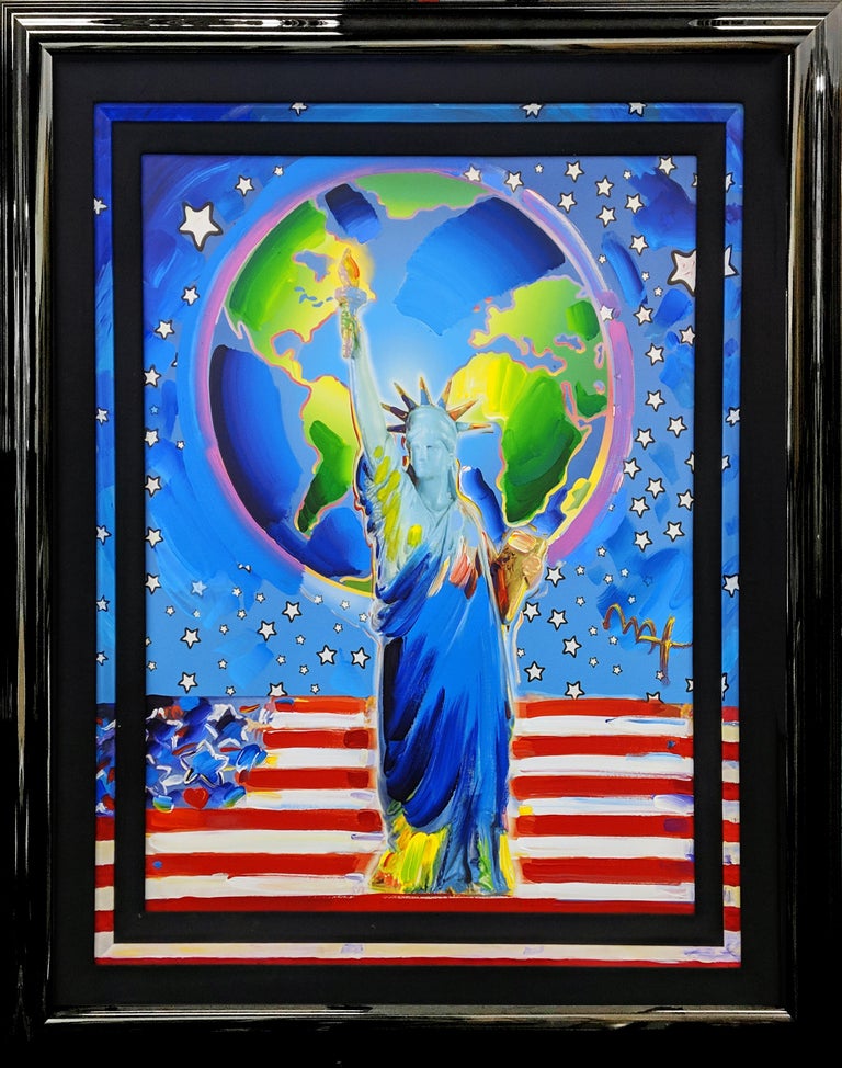 Peter Max - PEACE ON EARTH For Sale at 1stDibs