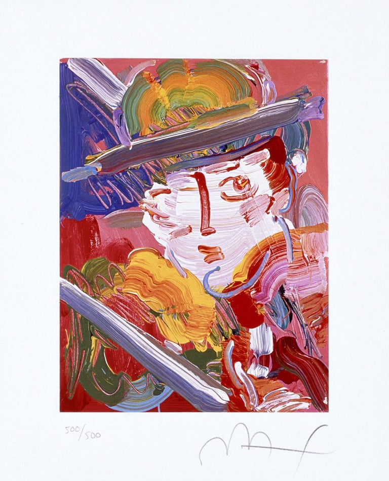 Peter Max - Abstract Zero, Peter Max For Sale at 1stDibs