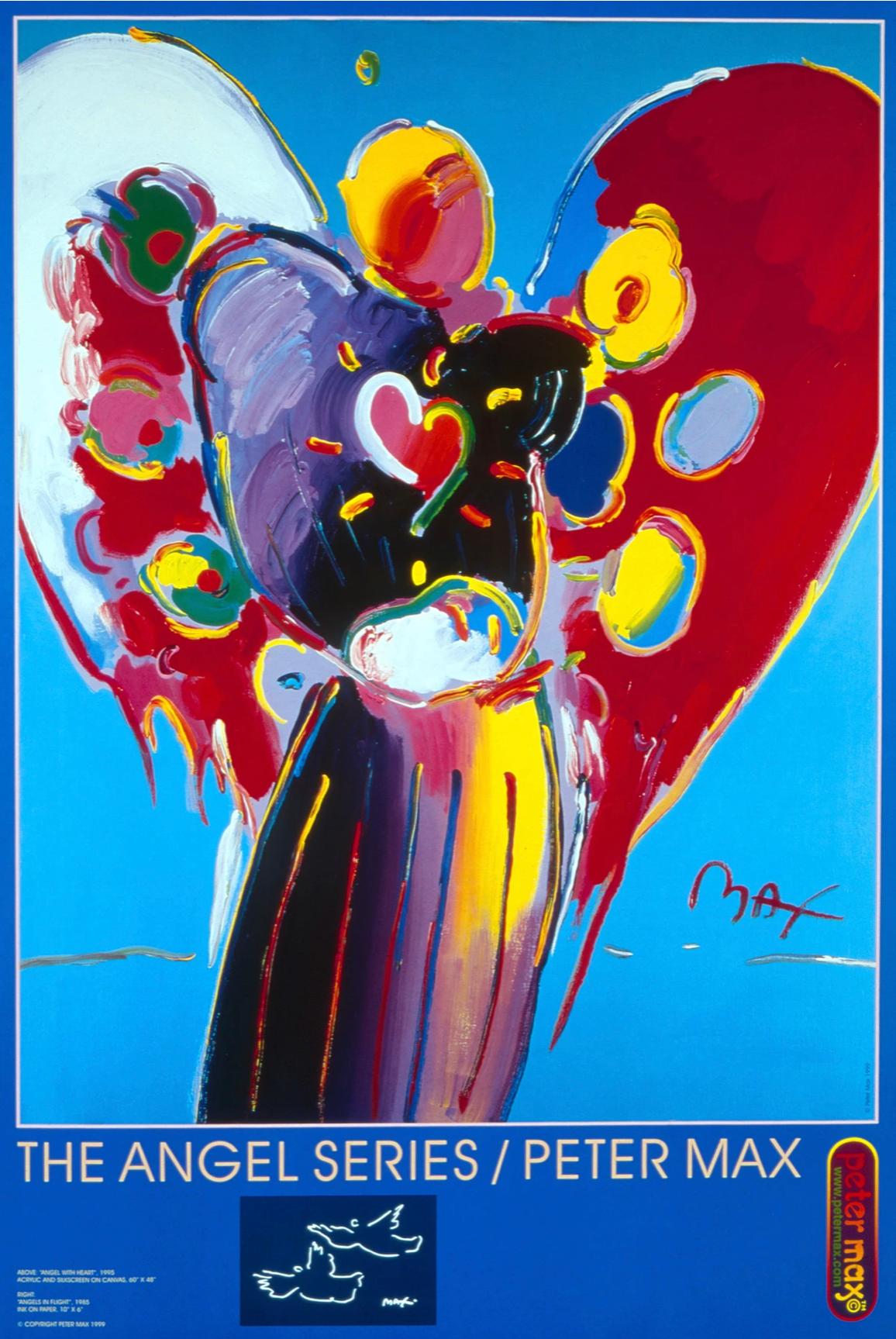 Peter Max - Sunrise 2000, Peter Max at 1stDibs | peter max sunrise 2000 ...