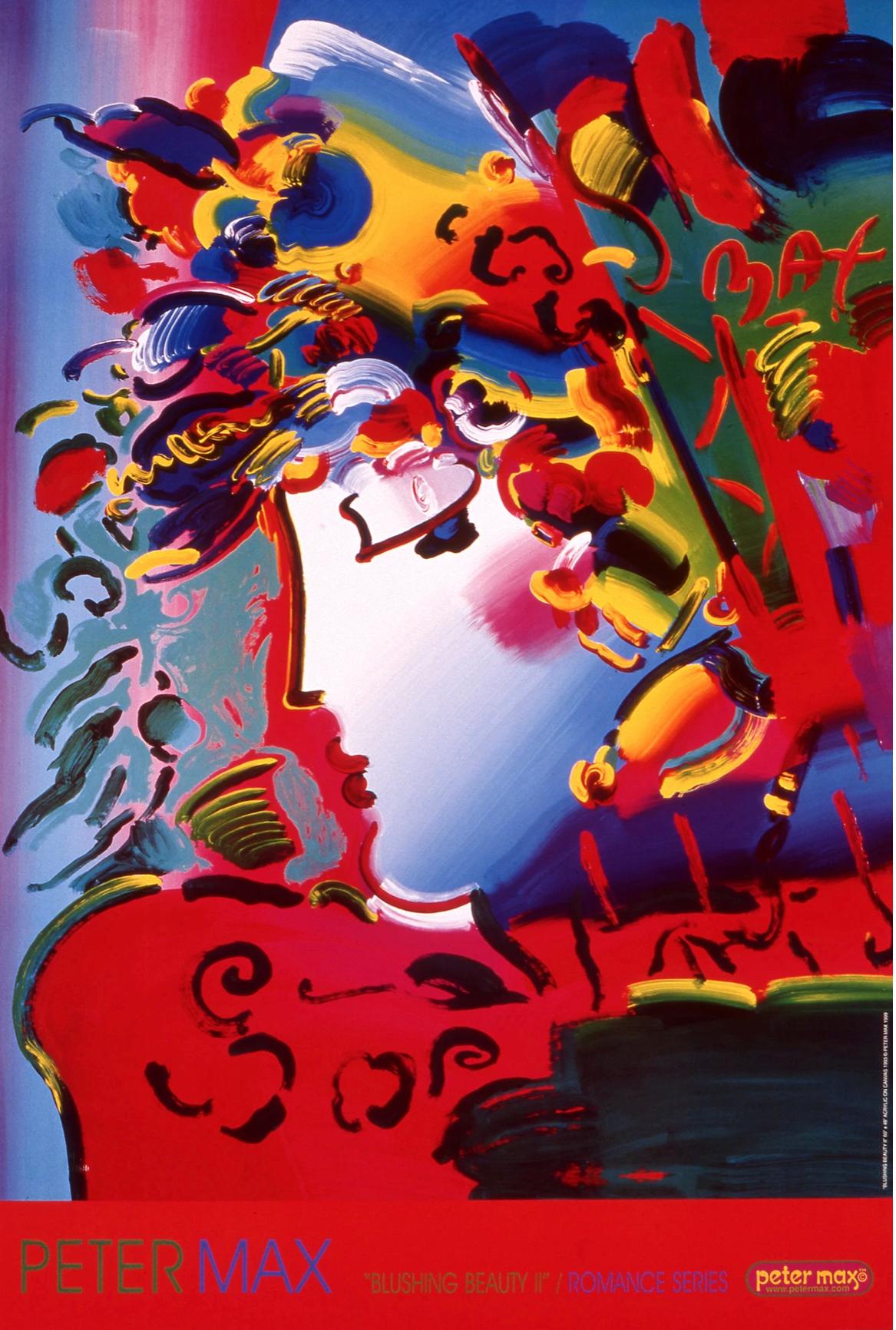 Peter Max - HIMALAYAN VALLEY at 1stDibs