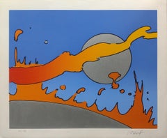 Peter Max - REMEMBERING THE FLIGHT For Sale at 1stDibs