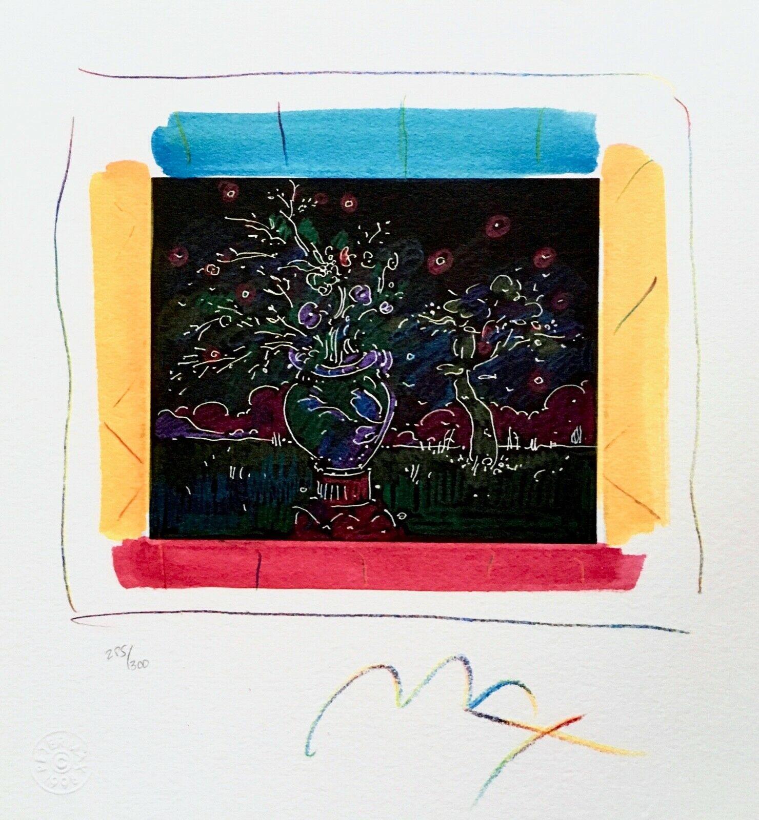 Peter Max Signed Lithograph - 187 For Sale on 1stDibs