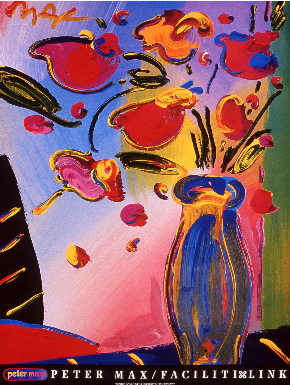 Peter Max - Without Borders, Peter Max For Sale at 1stDibs
