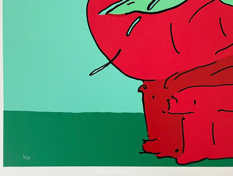 Peter Max - Flower Lady, Peter Max For Sale at 1stDibs