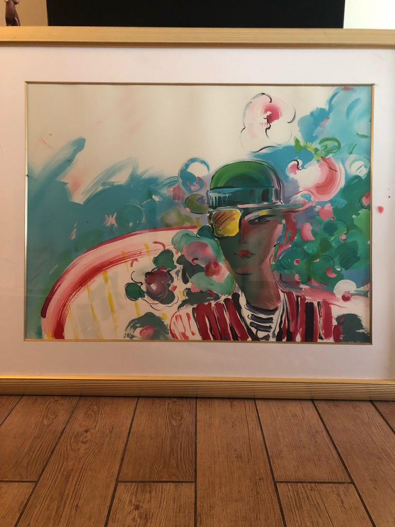 Peter Max - French Zero Girl Friend - Limited Edition Lithograph by ...
