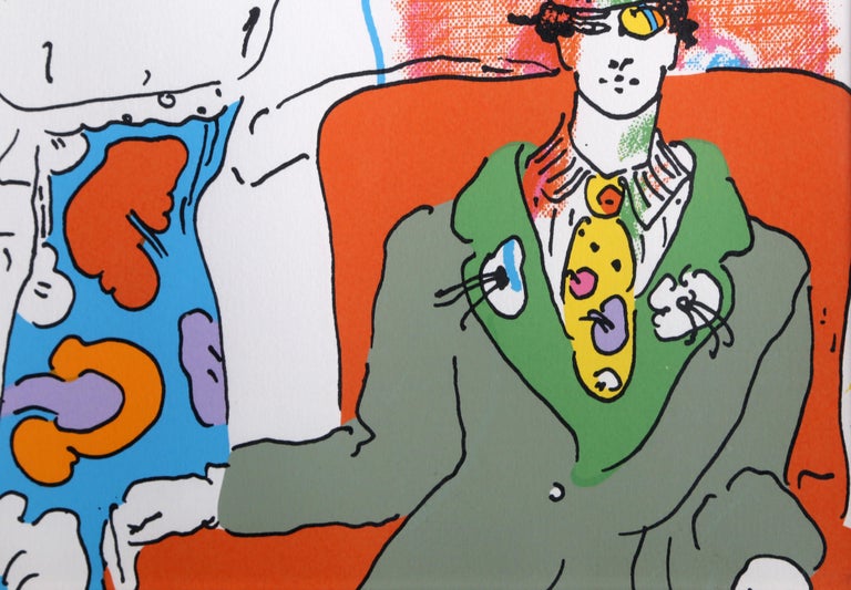Peter Max - If Series: Space Place For Sale at 1stDibs