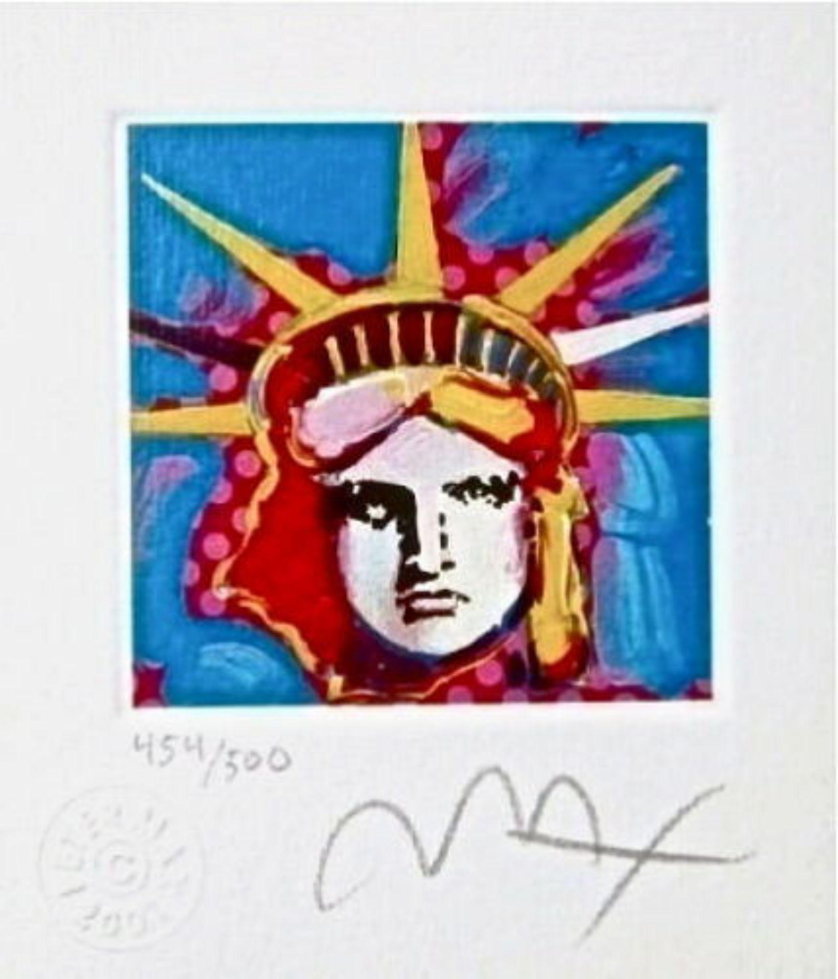 Peter Max - Liberty Head V, Peter Max - SIGNED at 1stDibs