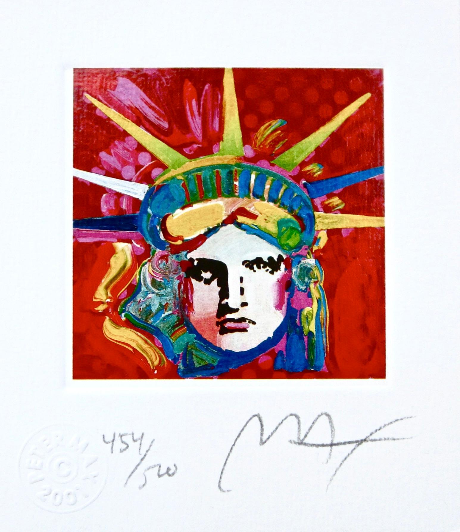 Peter Max - Liberty Head IV, Peter Max For Sale at 1stDibs