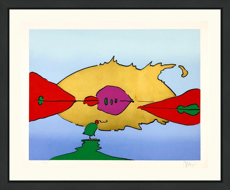 Peter Max - MOONSCAPE II For Sale at 1stDibs