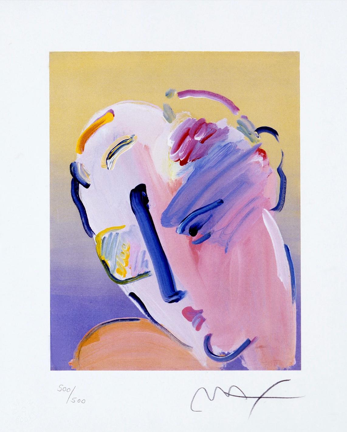 Peter Max - Neo Man In Love Ver. II, Peter Max For Sale at 1stDibs