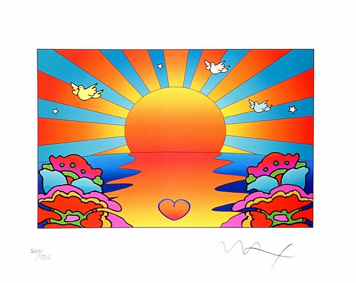 Peter Max - Vintage Pop Art Original Signed and Numbered Peter Max ...