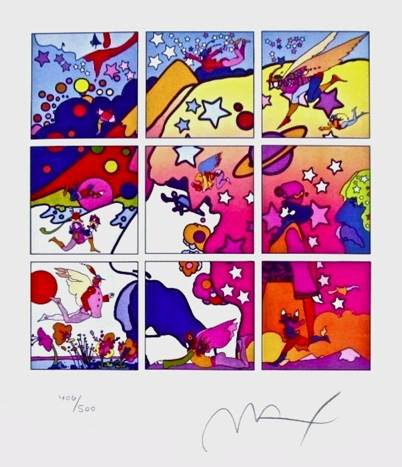 Peter Max - FLOWER SPECTRUM For Sale at 1stDibs