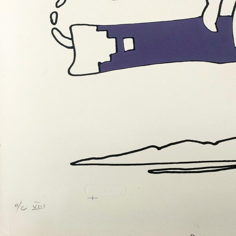 Peter Max - TRANSLUCENT VISION (PURPLE) at 1stDibs