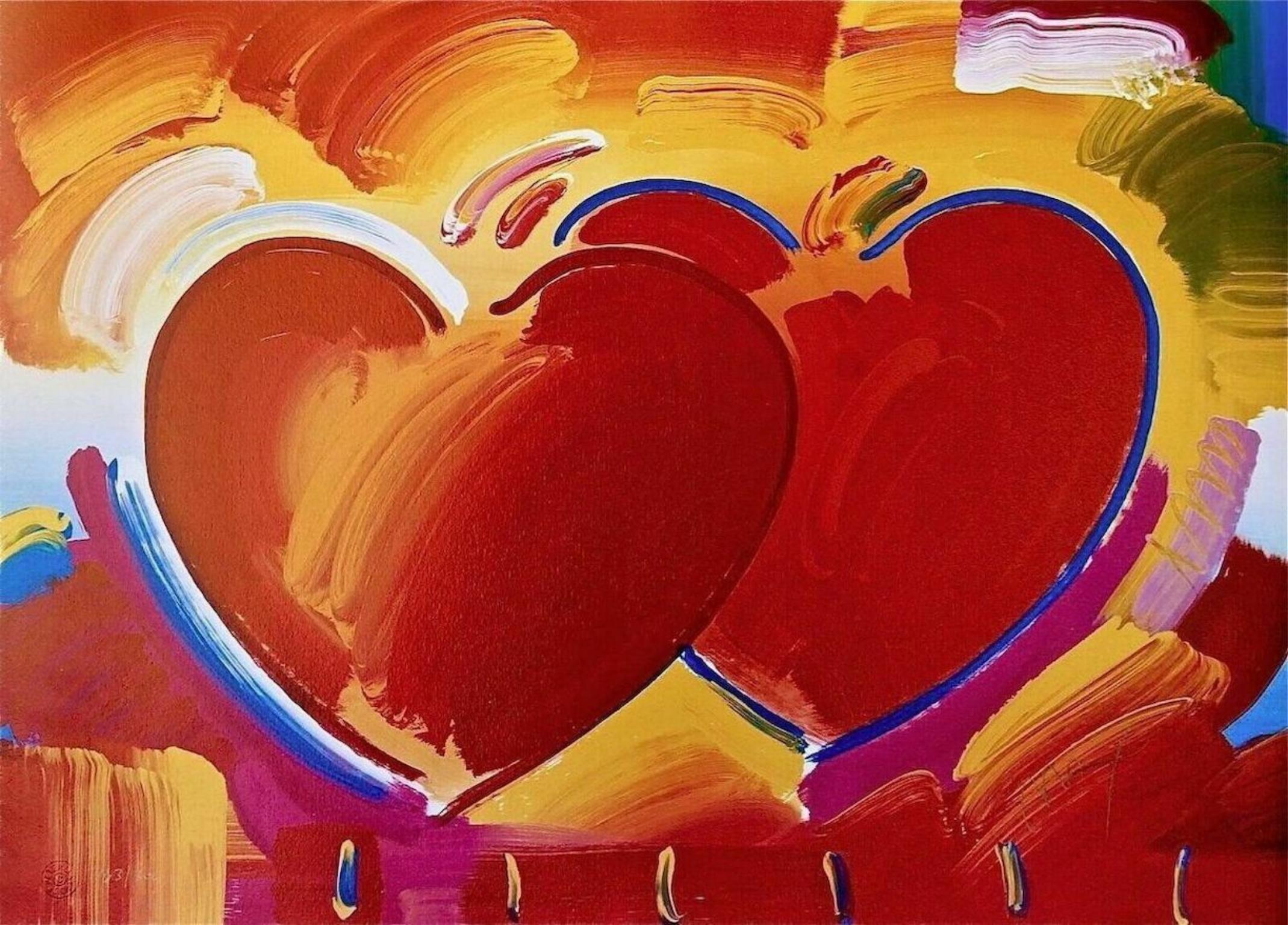 Peter Max - Heart II, Pop Art Lithograph by Peter Max 1981 For Sale at ...