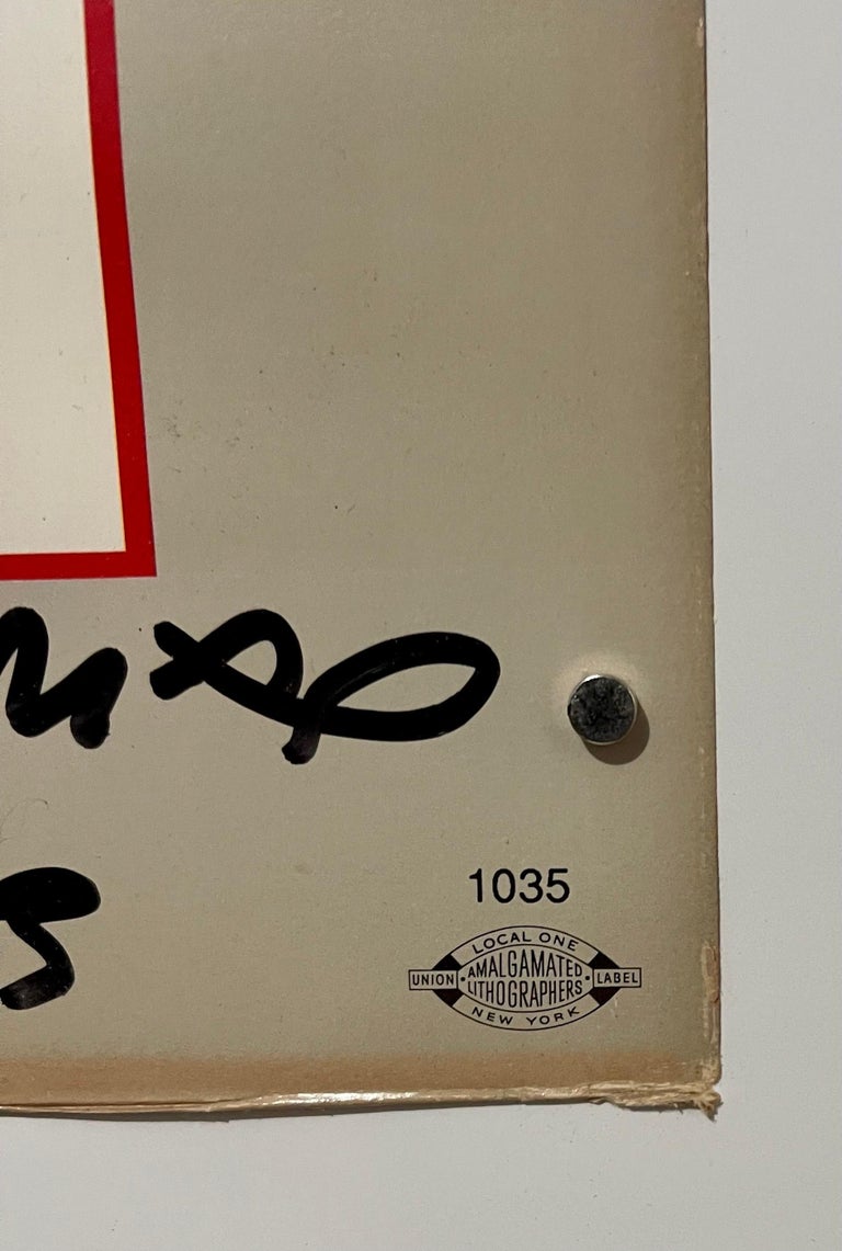 Peter Max - Vintage Poster President Bill Clinton Pop Art Hand Signed ...