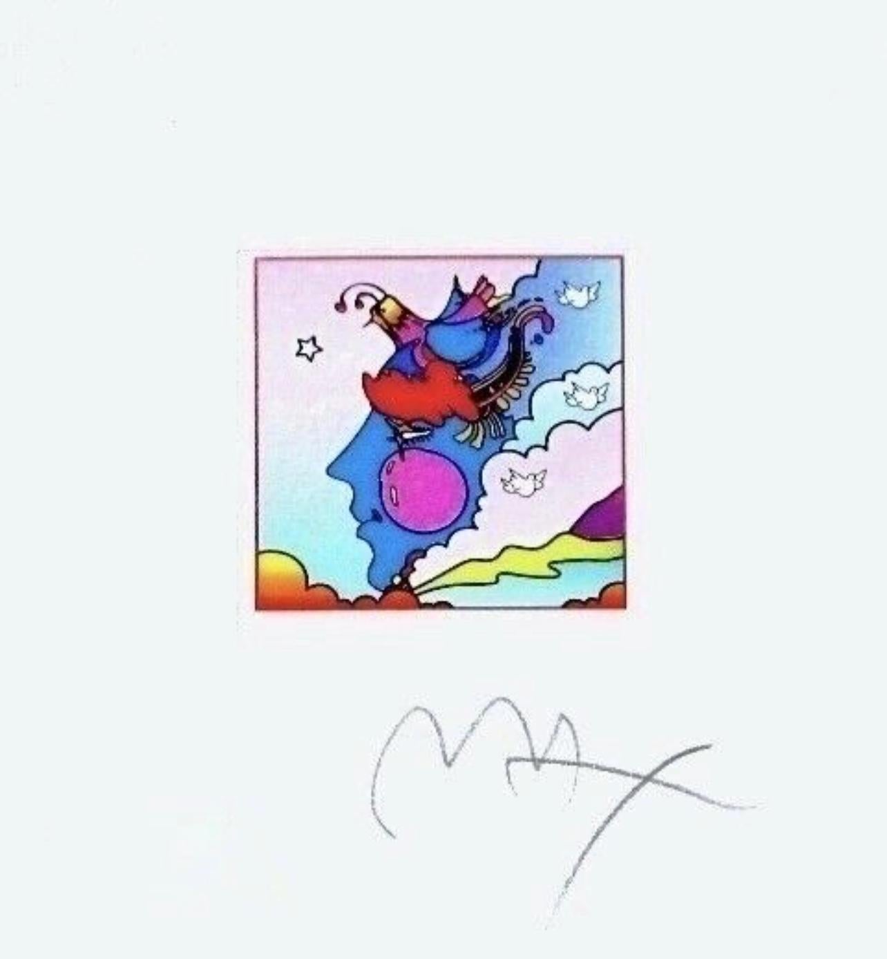 Peter Max - Woodstock Profile, Peter Max For Sale at 1stDibs