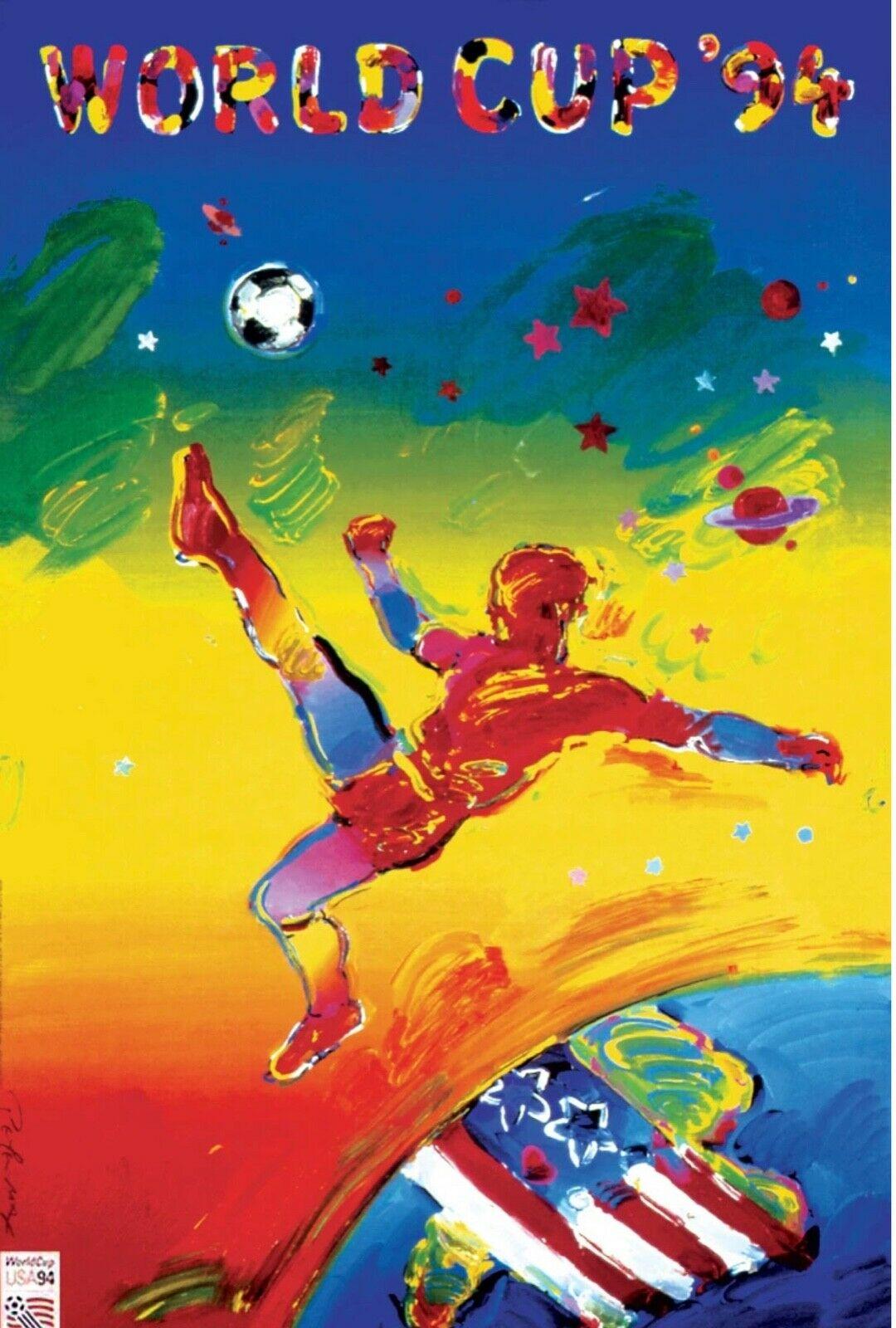 World Cup '94 - SIGNED For Sale at 1stDibs | peter max world cup 94