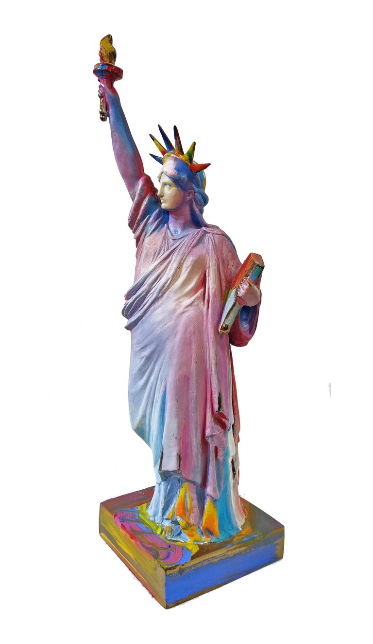 Peter Max - LIBERTY (BRONZE) at 1stDibs