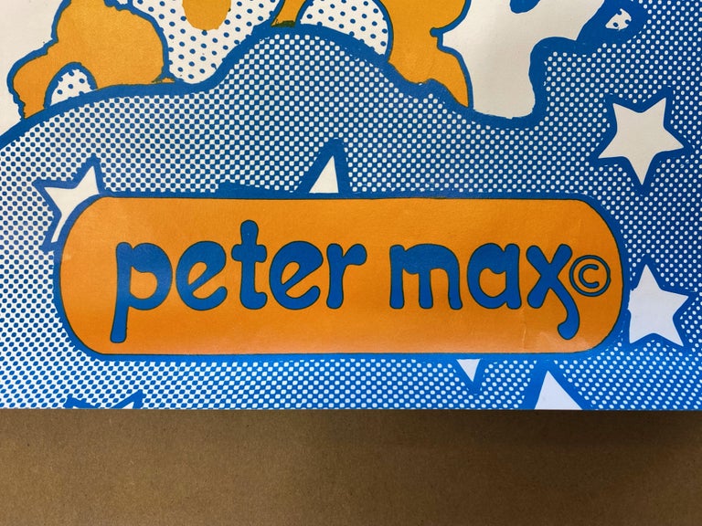 Peter Max “The World of Peter Max” Museum Exhibition Serigraph Poster ...