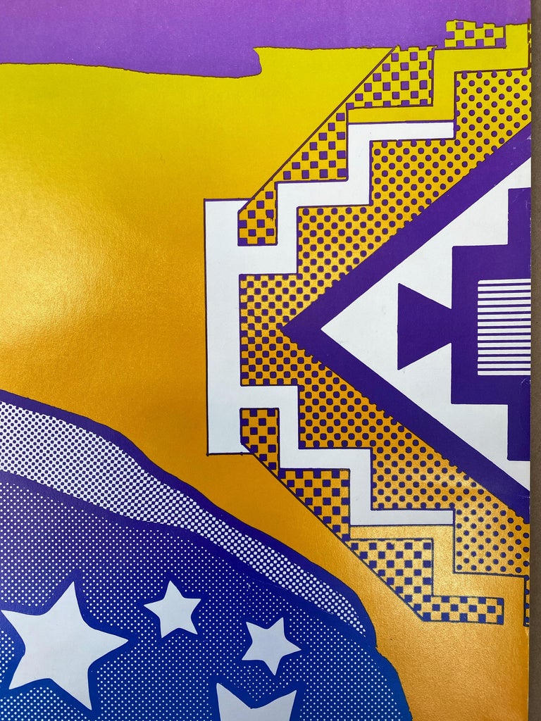 Peter Max “The World of Peter Max” Museum Exhibition Serigraph Poster ...