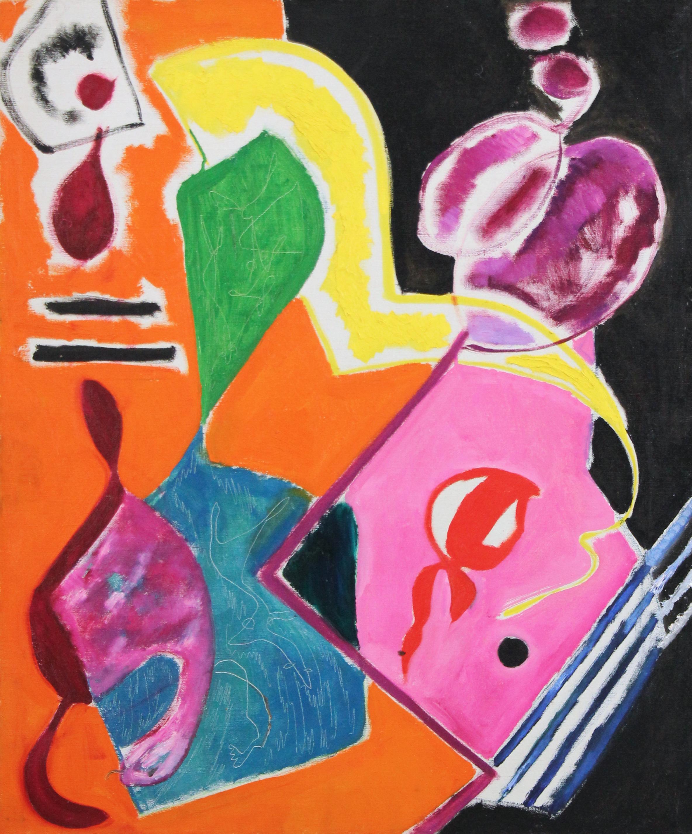 Peter Miller - Abstraction #30, Colorful Abstract by Female American ...