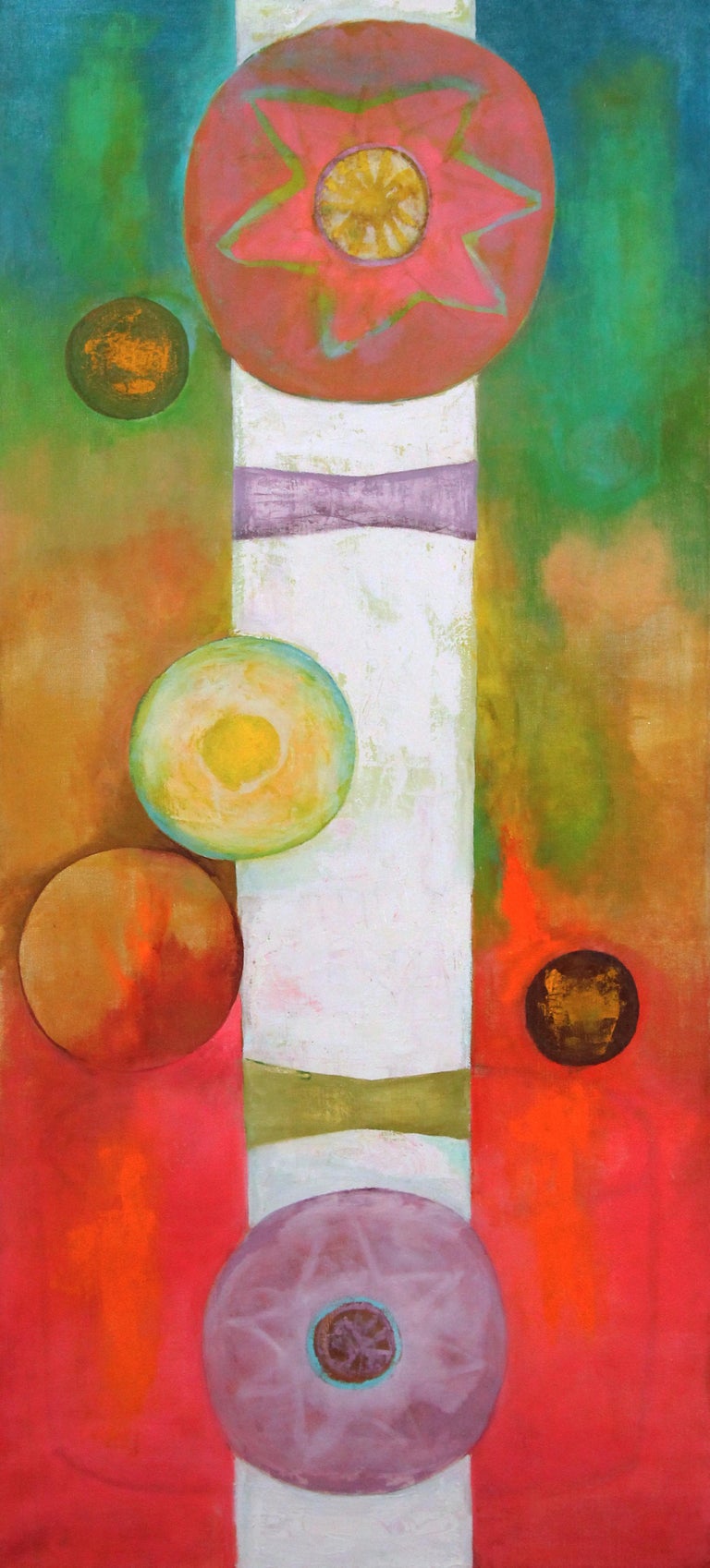 Peter Miller - Bird and Star, Geometrical Abstract by Female American ...