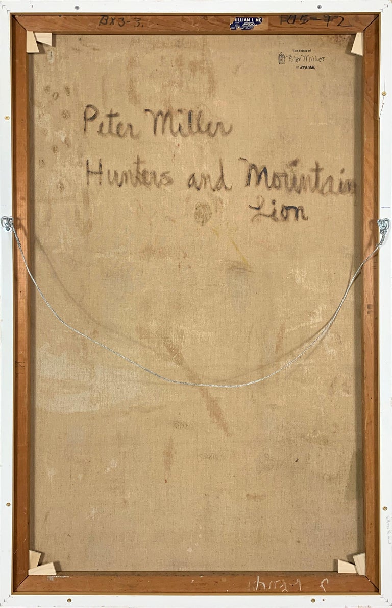 Peter Miller - Hunters and Mountain Lion, artiste féminine moderniste ...