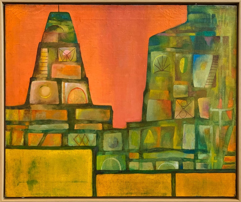 Peter Miller - Inner Construction, Abstract Architectural Scene ...