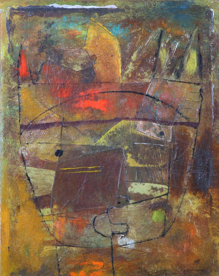 Peter Miller - Man Thinking of Winter Fields, American Modernist ...