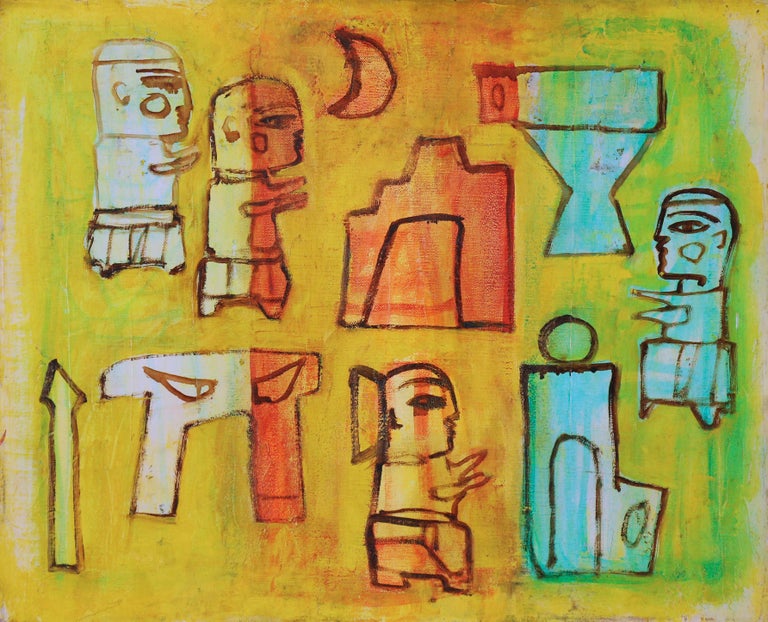 Peter Miller - Moon Wisdom, Native American Ceremonial Scene, Cultural ...